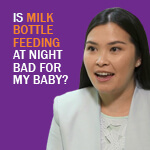 Video: Is Milk Bottle Feeding at Night Bad for My Baby? (Dr May Ling Eide)